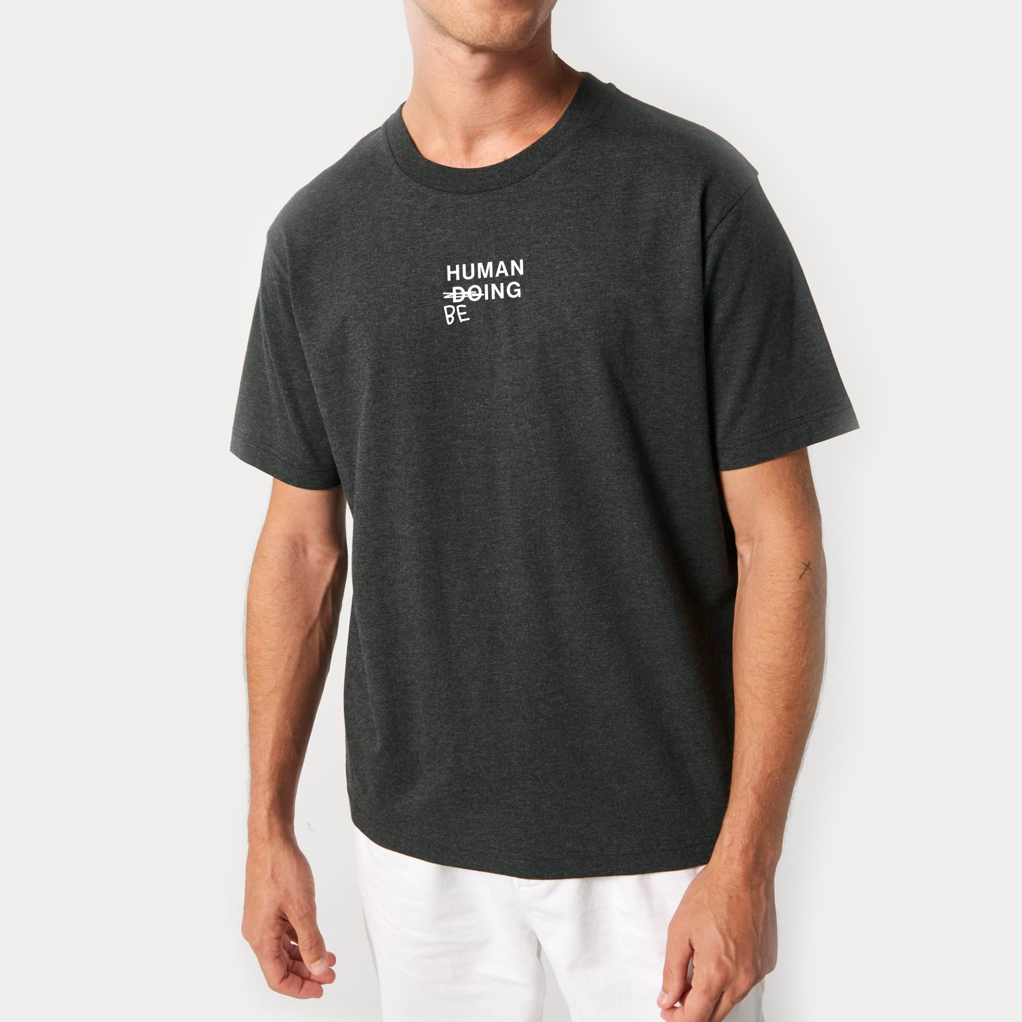 HUMAN BEING T-Shirt black – arthelps